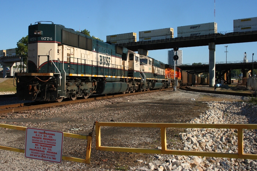 Southbound BNSF Loaded Coal Train DPU Locomotives
